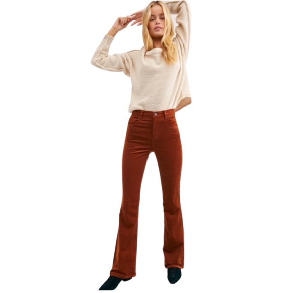 Blank NYC | Pants & Jumpsuits | Blanknyc Corduroy Rust Boot Cut Pants ...